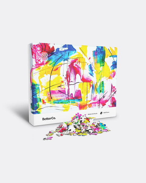 Modern Art Puzzle | Buy Painting Jigsaw Puzzles Online | Abstract ...