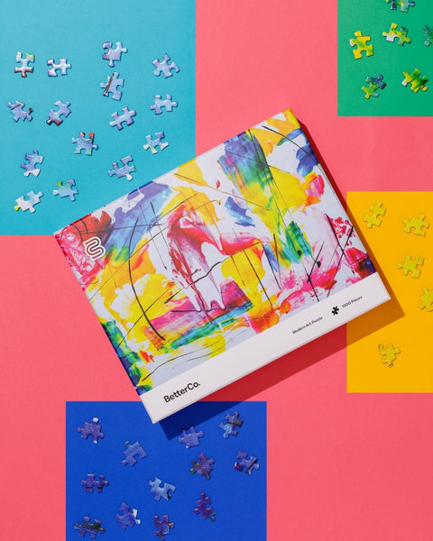 Modern Art Puzzle | Buy Painting Jigsaw Puzzles Online | Abstract ...